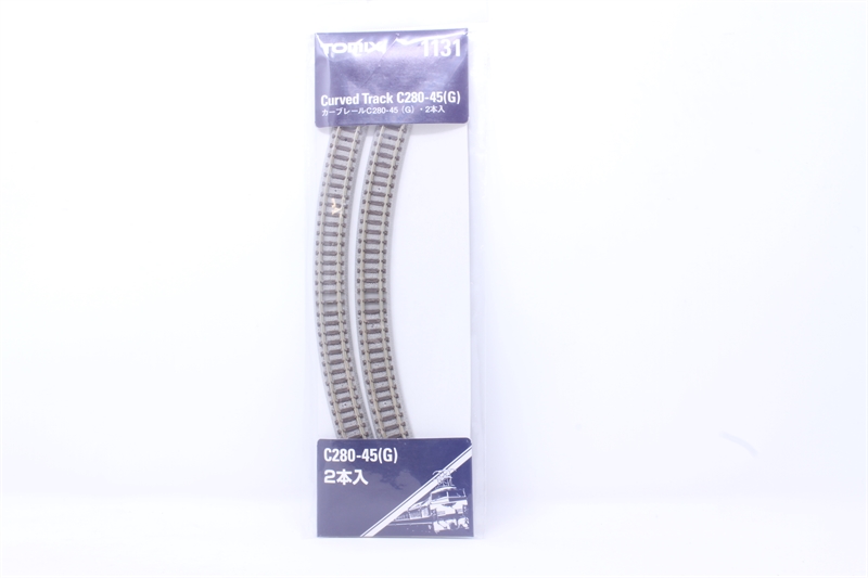 Tomix (Tomytec) 1131Tomix Curved track 280mm radius 45-¦ - pack of 2 ...