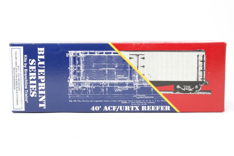 Branchline Trains 1209BL ACF/URTX 40' reefer kit - 'Pabst'