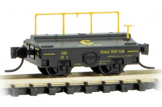 Micro-Trains 12100120 Scale test car of the Chesapeake & Ohio - black ST