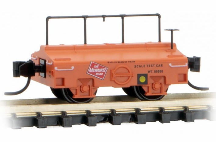 Micro-Trains 12100130 Scale test car of the Milwaukee Road - orange
