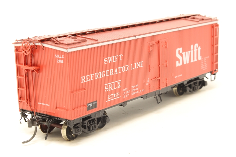 Rapido Trains North America 121019-2 37' Wood Meat Reefer #2768 Swift ...