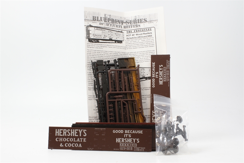 Branchline Trains 1212BRAN 40' ACF reefer car #1010 'Hersheys Chocolate'