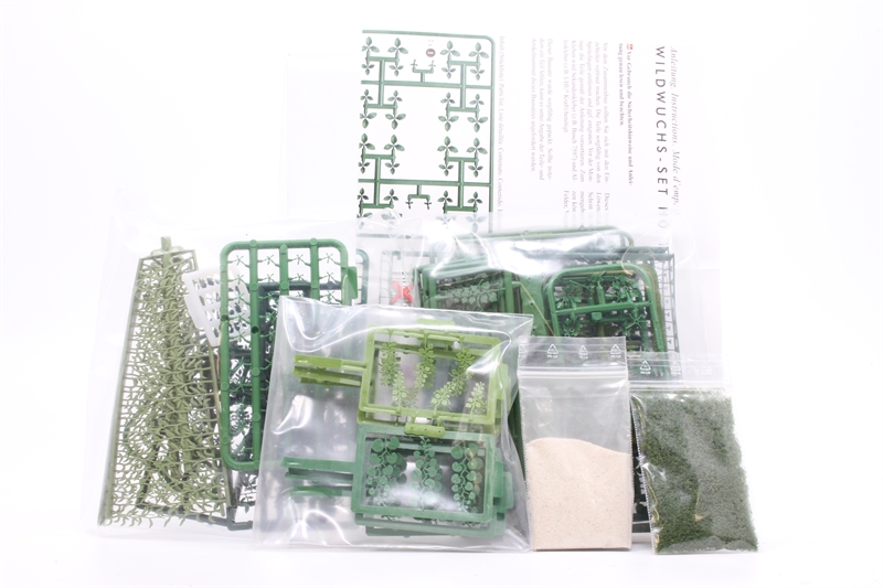 Busch 1227BUS Wild Weed & Flower Set HO scale