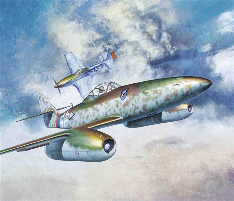 Academy 12410AY Messerschmitt Me 262 Schwalbe - Luftwaffe - Hattons