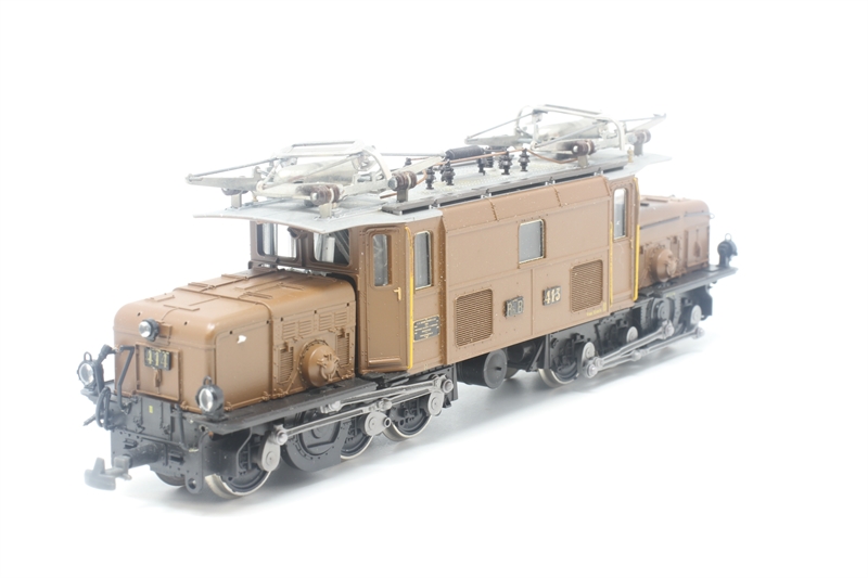 Bemo 1255-104 Class 6/6 I Articulated Crocodile 414 of the - Hattons