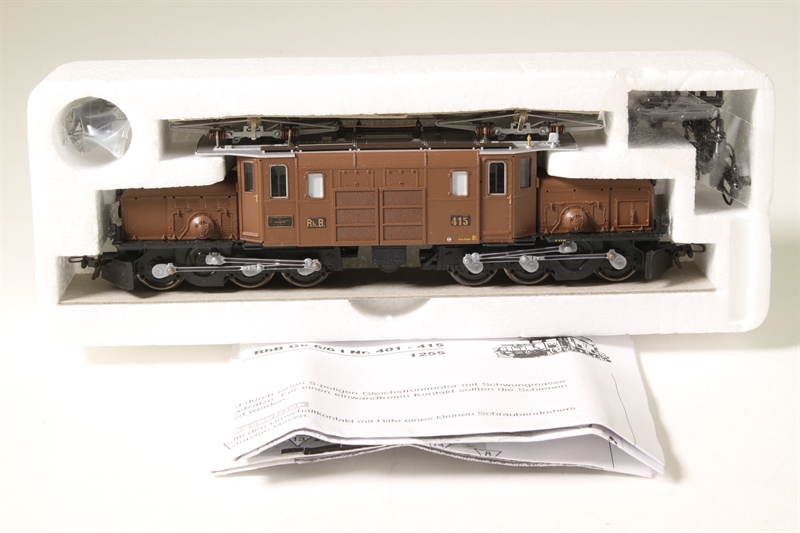 Bemo 1255-135 Class Ge 6/6 Articulated 'Crocodile' 415 of the Rhaetian ...