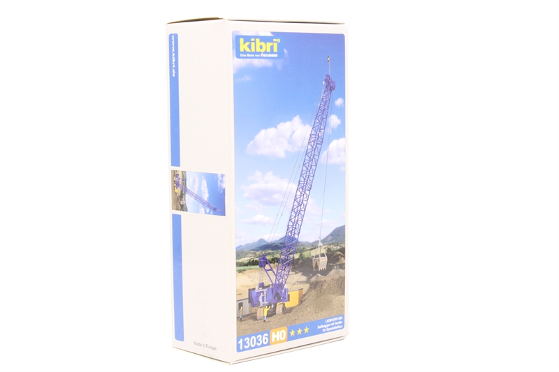 Kibri 13036KIB LIEBHERR 883 special deep excavator with grabber HO scale