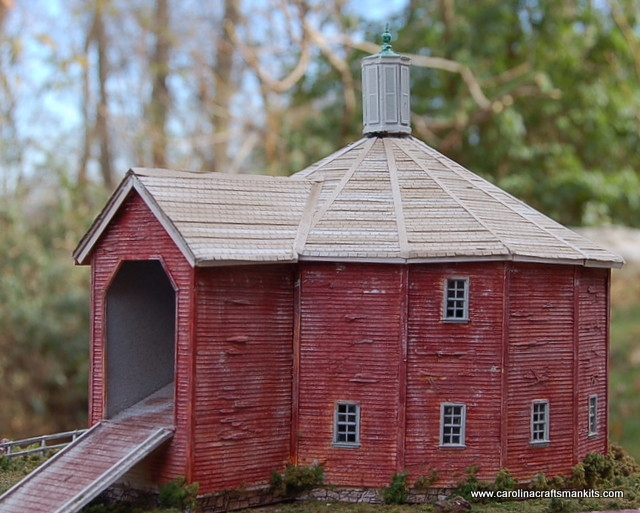 Carolina Craftsman Kits 1322CCRK Vermont Round Barn Kit