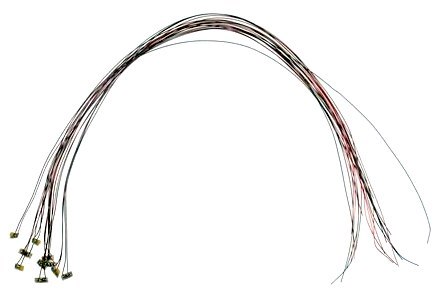 Train Control Systems (TCS) 1322TCS Golden White Surface Mount LEDs on a