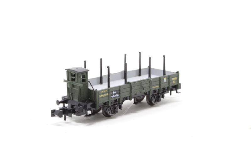 Minitrix 13233 Stake Wagon with Brakeman's Cab of the - Hattons