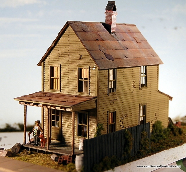 Carolina Craftsman Kits 1325CCRK The Rowhouse on Concord Street Kit ...