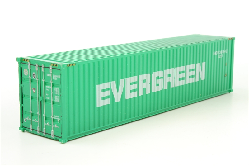 Mikro Rail 133377 40' shipping container EVERGREEN