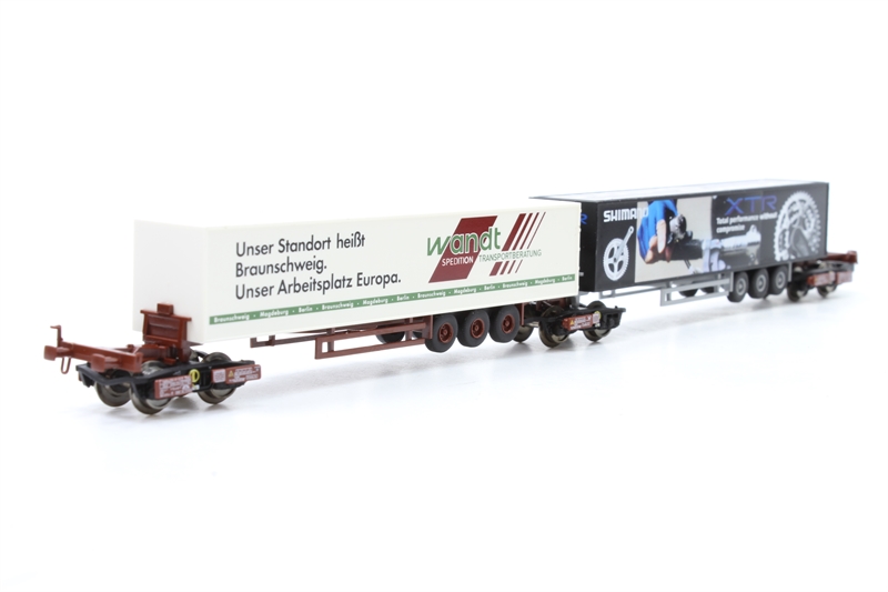 Minitrix 13492 Type Us 676 3-Part KombiRail with 2 - Hattons