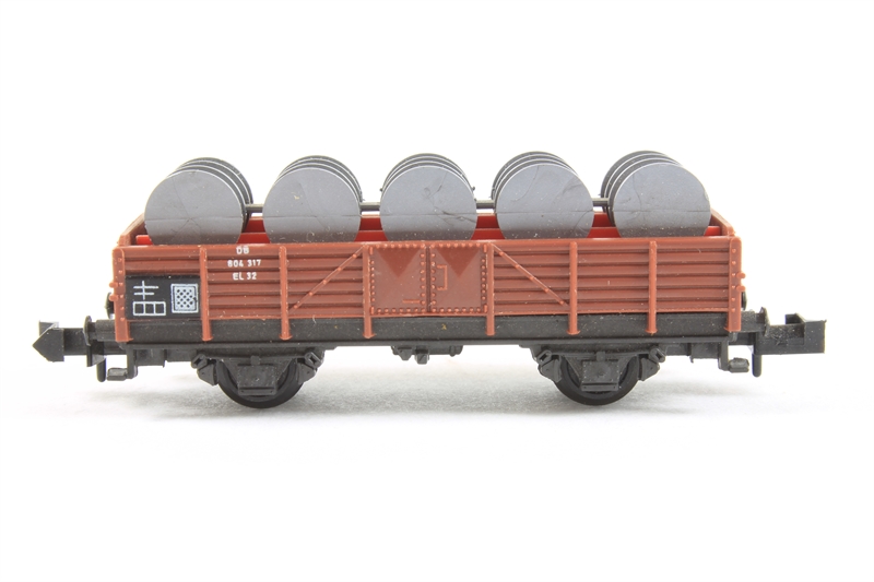 Minitrix 13513Mini Cable Drum Wagon with Load of the DB - Hattons