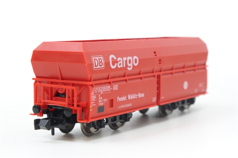 Minitrix 13903MTX type Falnqqs open hopper wagon DB Cargo - Hattons