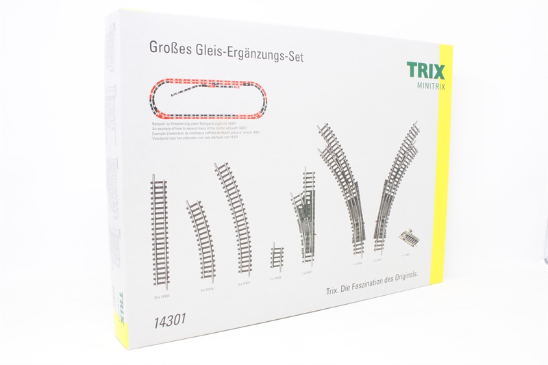 Minitrix 14301Minitrix Large Track Extension Set