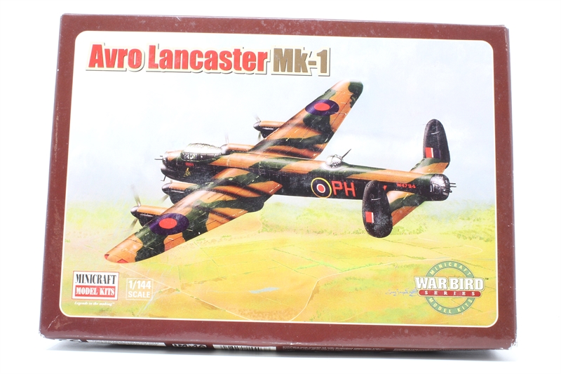 Minicraft Model Kits 14403MINM Avro Lancaster MK-1