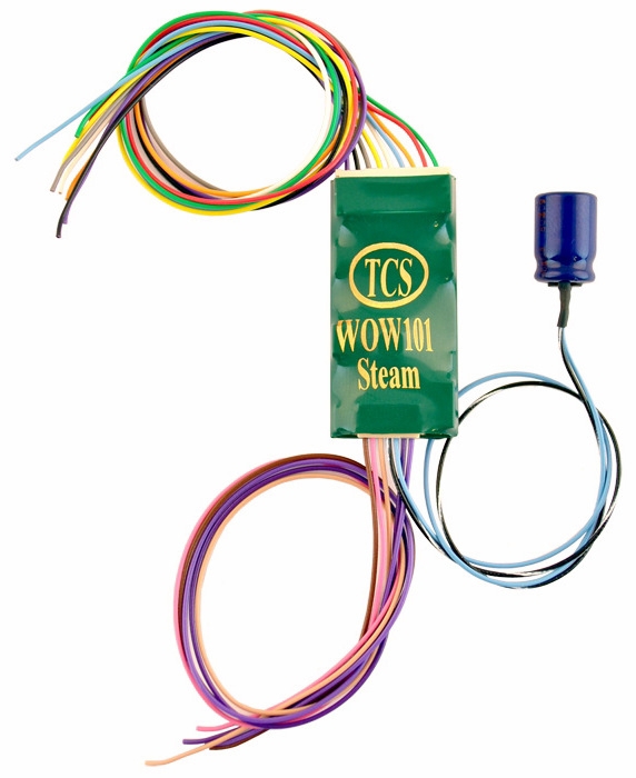 Train Control Systems (TCS) 1516TCS 101-Steam Sound & DCC Control Decoder