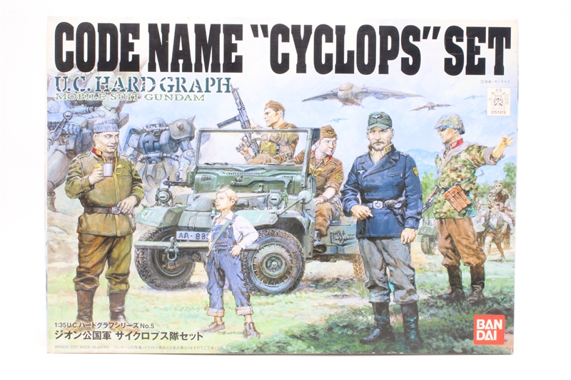 Bandai 151919 Code Name Cyclops Set U.C. Hard Graph Mobile Suit Gundam