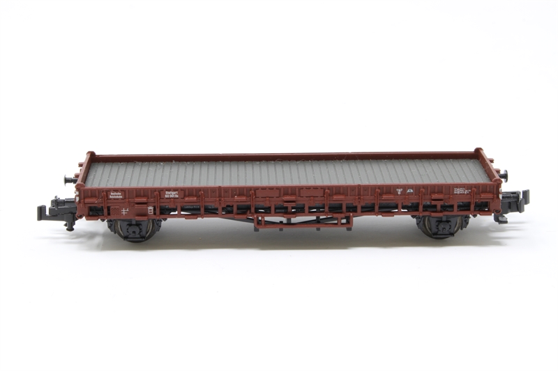 Minitrix 15243 Goods Wagon Pack, including Flat Wagon with Truck Load and