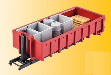 Kibri 15709KIB Roll-Off Skip Container Kit with Load - Hattons