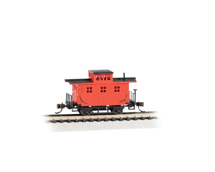Bachmann USA 15758BUS Bobber Caboose - Painted - Red - Hattons