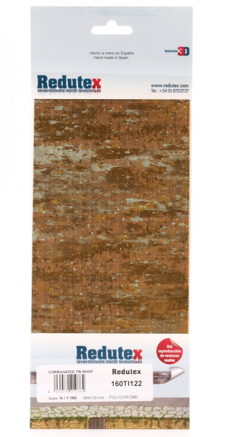 Redutex 160TI122 Horizontal Corrugated Sheet Roofing in Oxide