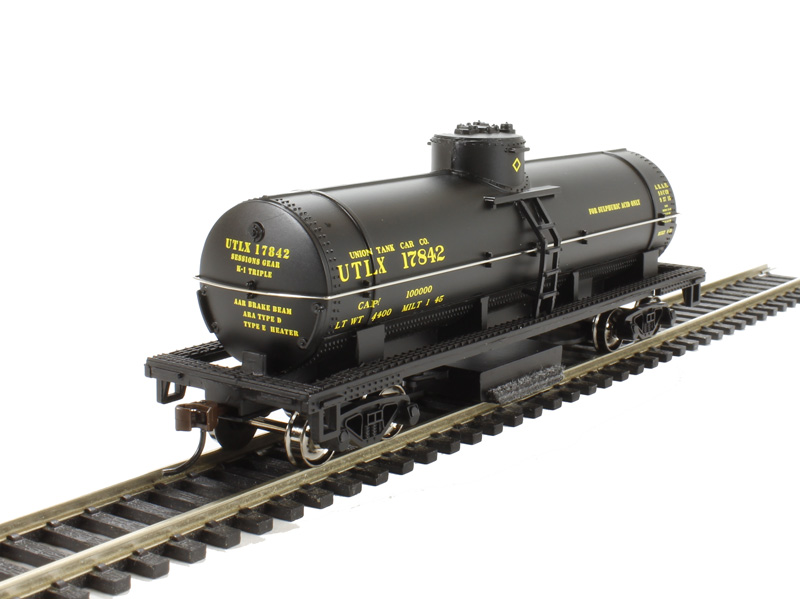 Bachmann USA 16302BAC Track Cleaning Tank Car "UTLX" in black