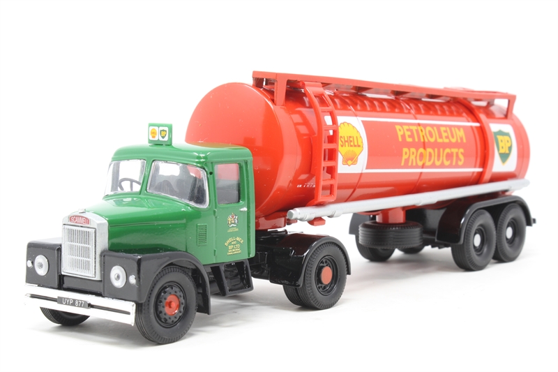 Corgi 16306Cor Scammell Highwayman Tanker with Petrol Pump 'Shell/BP'