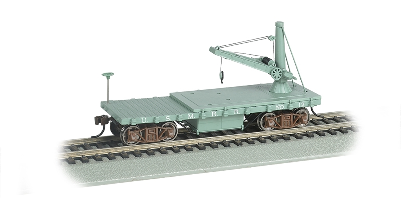 Bachmann USA 16419BAC Maintenance Of Way derrick car of - Hattons