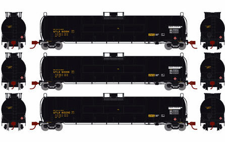 Athearn 16541ATH 33,900 gallon LPG tank car of Union Tank Car - black