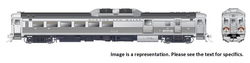 Rapido Trains North America 16610RNA Budd Rail Diesel Car RDC-3 Phase lb,