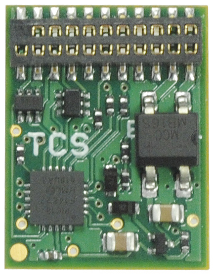 Train Control Systems (TCS) 1674TCS MTC 21-pin 8 Func Decoder