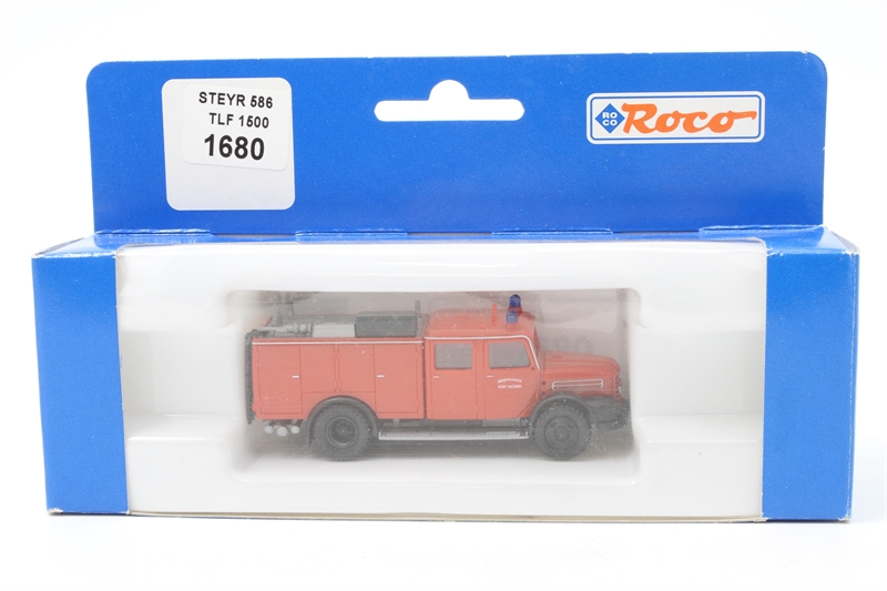 Roco 1680ROCO Steyr 586 TLF 1500 Fire engine - Hattons