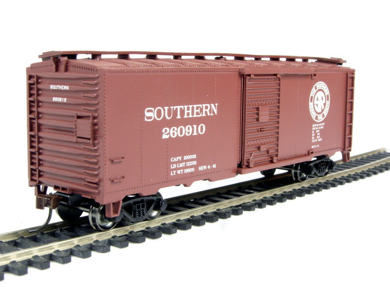 Bachmann USA 17004BAC American 40ft box car "Southern" (Look Ahead Look ...