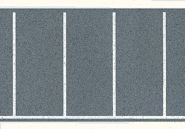 Faller 170633 Rectangular Parking Space Sheet w/Markings