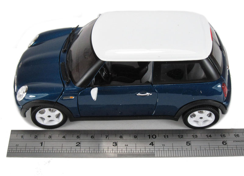 Bburago 18-22055BU Mini Cooper - Blue