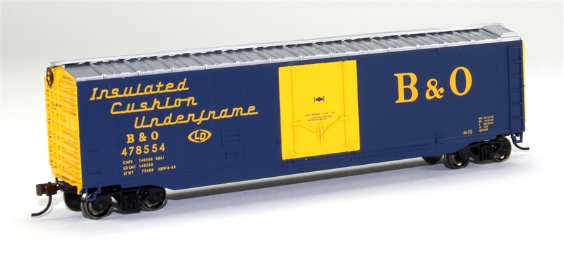 Bachmann USA 18015BAC 50' Plug-door box box car of the Baltimore & Ohio