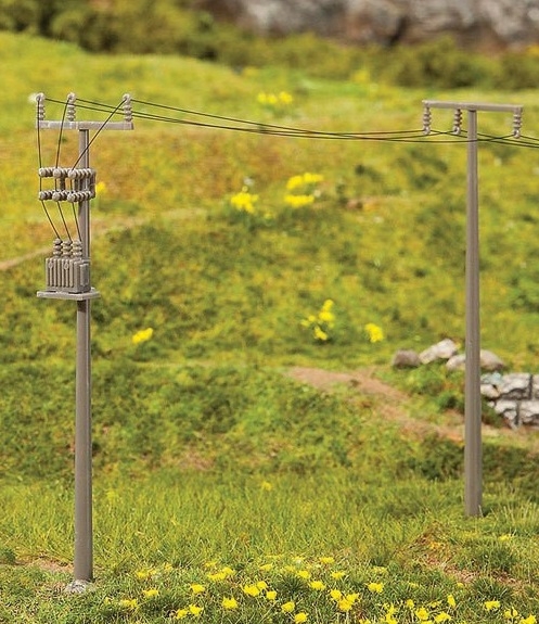 Faller 180928 Power Poles (4) - Hattons