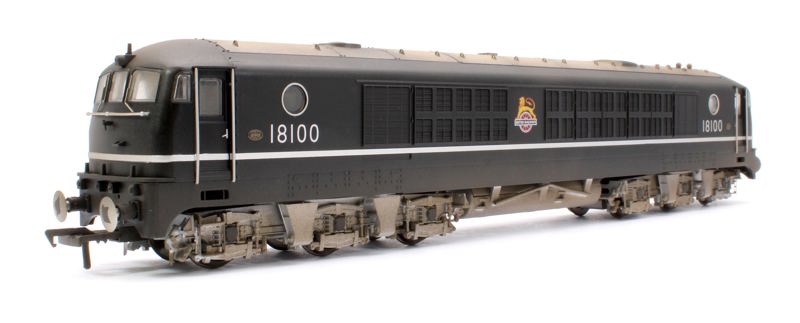 Heljan 1810 Gas Turbine prototype 18100 in BR black with - Hattons
