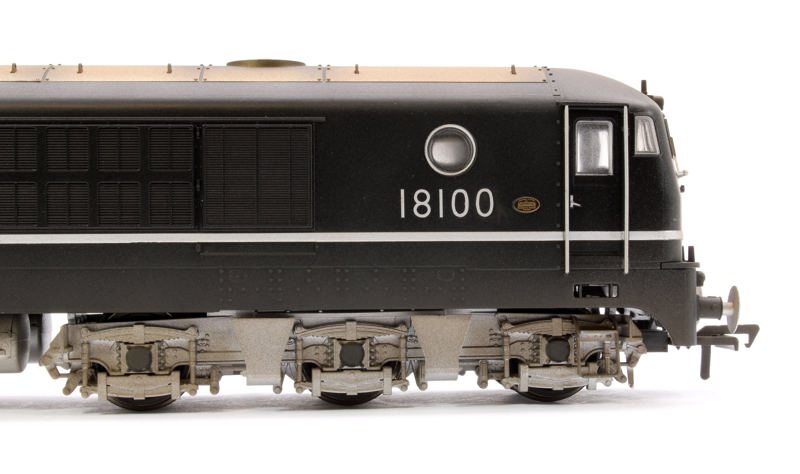 Heljan 1810 Gas Turbine prototype 18100 in BR black with - Hattons