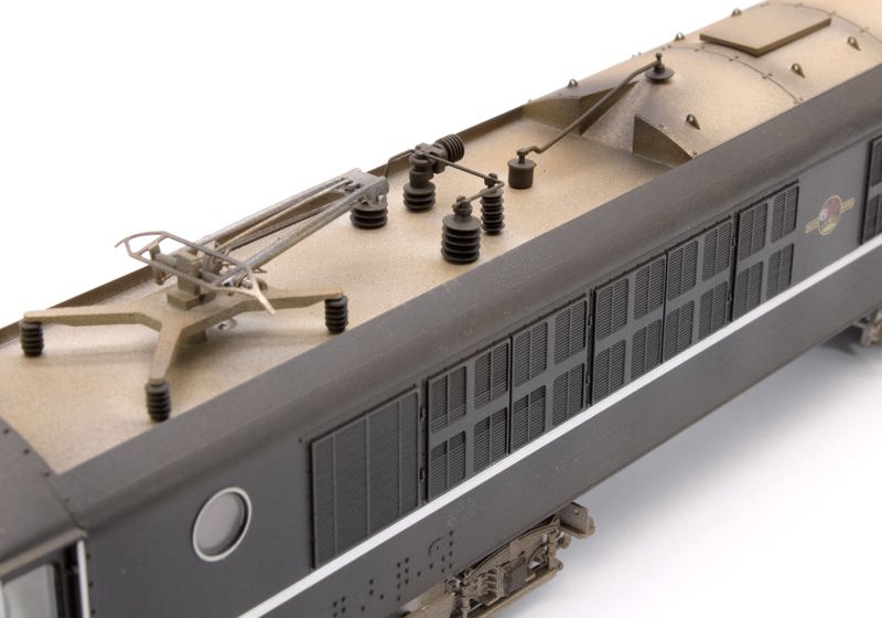Heljan 1812Hel Class 80 prototype E2001 in BR black with - Hattons