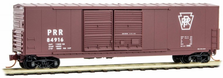Micro-Trains 18200080 50' double door short ladders no roofwalk boxcar of