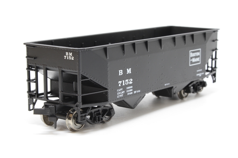 Atlas 1862-7152 2 bay offset side hopper with flat end of the Boston