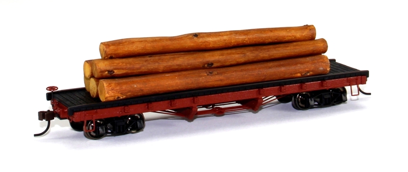 Bachmann USA 18849BAC 40' log car - Hattons