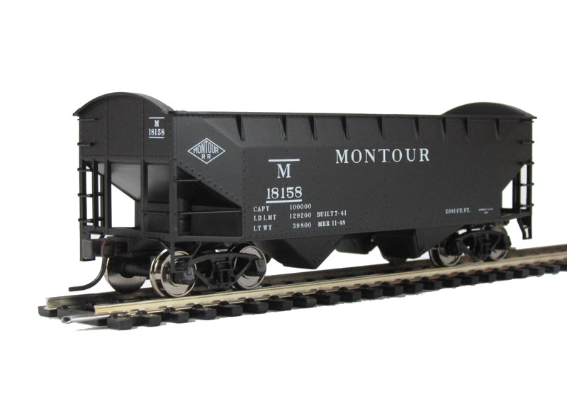 Atlas 18896 Trainman 2 Bay Offset Hopper Montour 18158