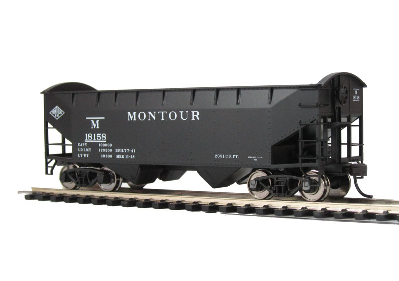 Atlas 18896 Trainman 2 Bay Offset Hopper Montour 18158