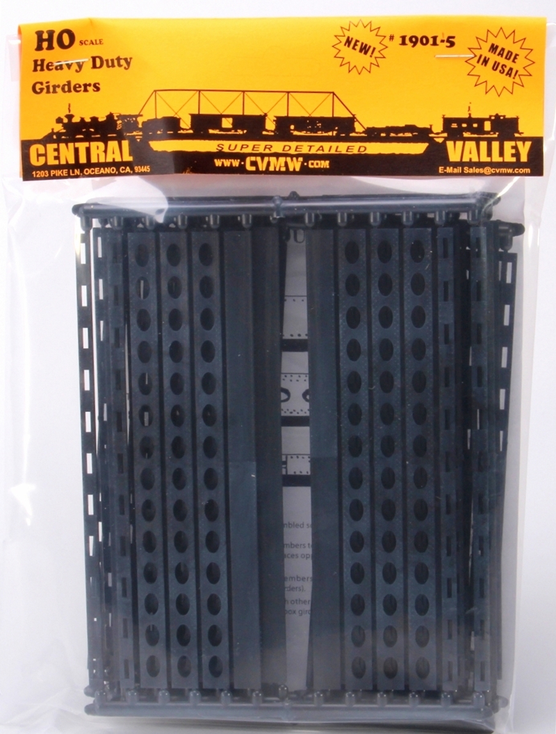 Central Valley Model Works 1901-5CVM Heavy Duty Windowed Box Girders ...