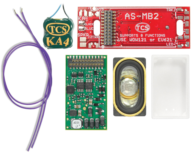 Train Control Systems (TCS) 1923TCS WSK-BAC-9 WOWKit Complete Sound