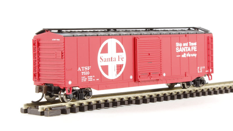 Bachmann USA 19454BAC 50' sliding door boxcar of the Santa - Hattons